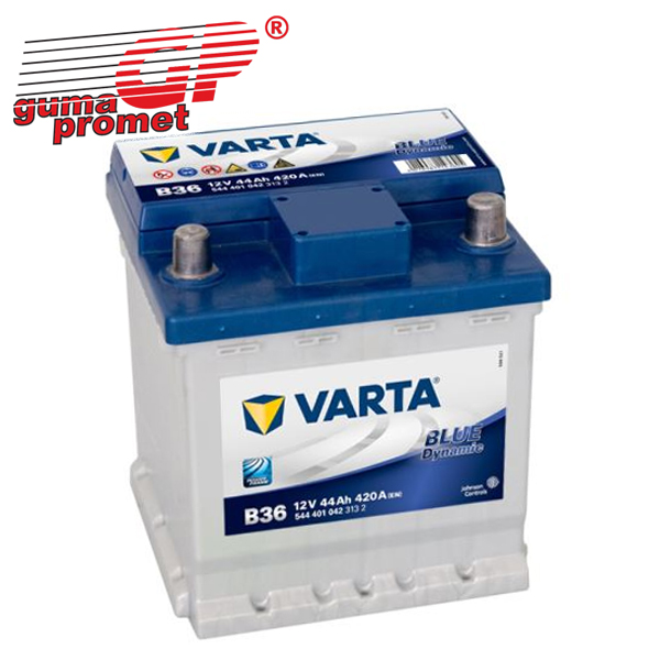 Akumulator Varta 12V 44Ah D+ Blue Dynamic Cube (FIAT)