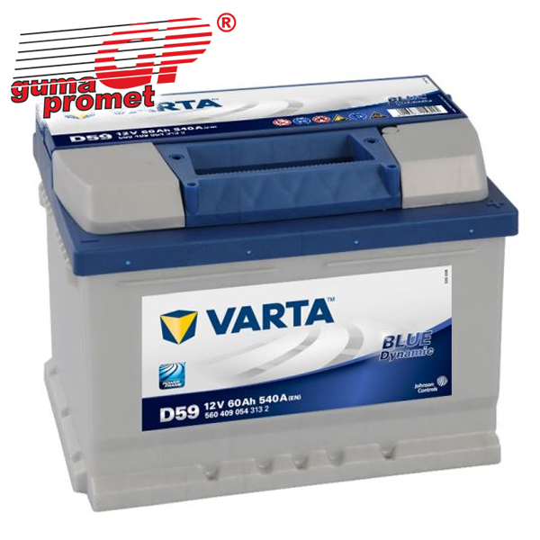 Akumulator Varta 12V 60Ah D+ Blue Dynamic