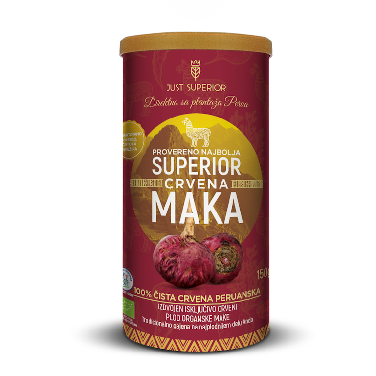 Just Superior crvena maka organska 150g