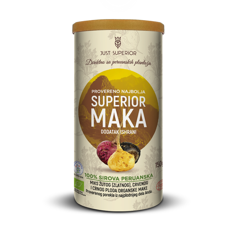 Just Superior sirova maka miks 3 boje organska 150g
Just Superior sirova maka miks 3 boje organska 150g