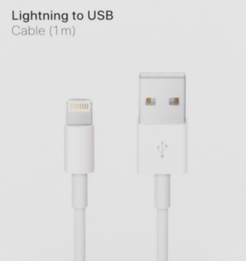 LIGHTNING TO USB CABLE 1M