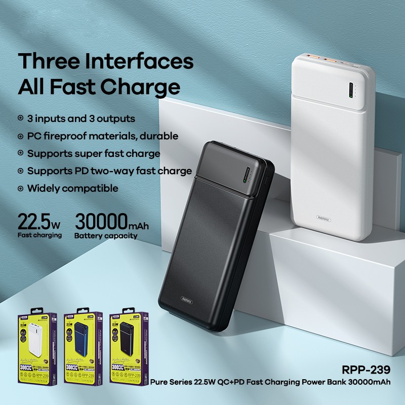 Remax POWER BANK 30000 mah RPP-239