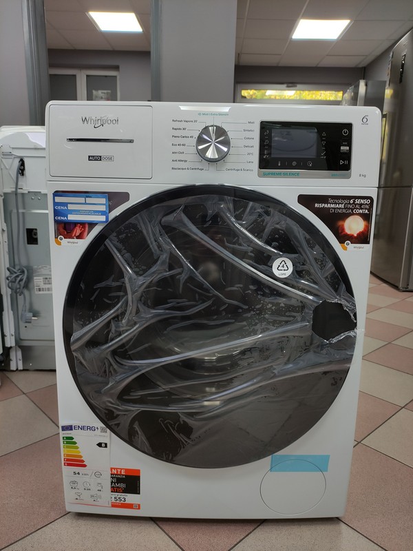 VEŠ MAŠINA WHIRLPOOL W7X W845WR IT , 8KG