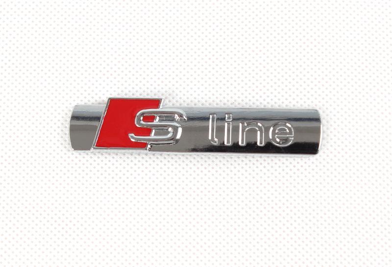 Natpis S line silver – Auto Djope – 015