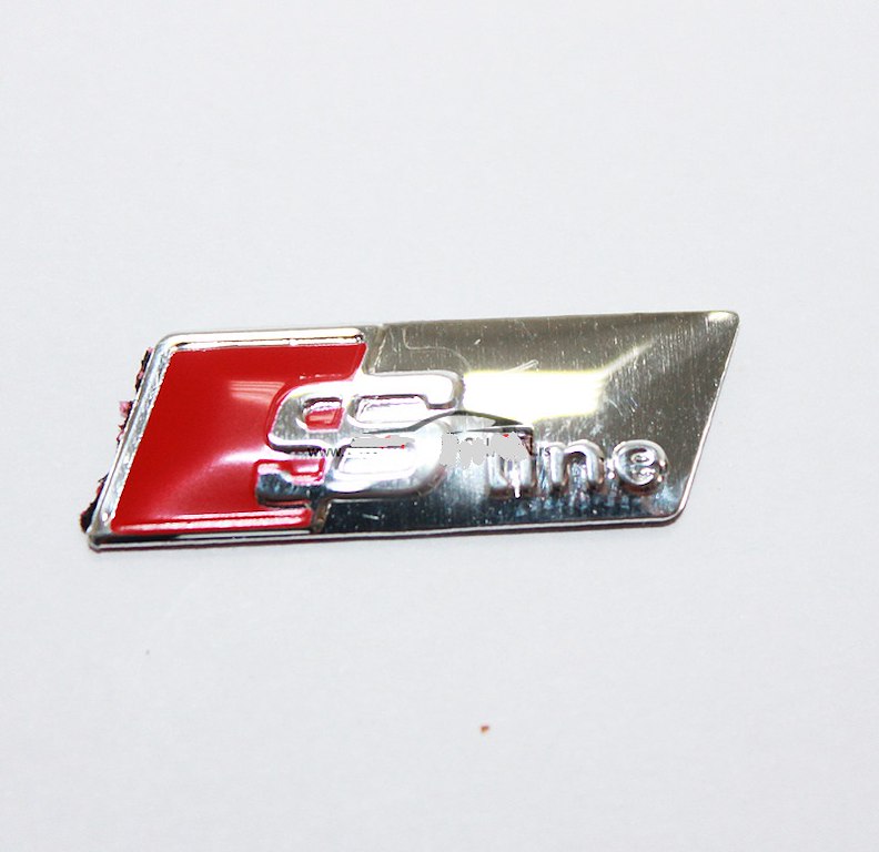 Natpis S line silver stiker- Auto Djope – 067