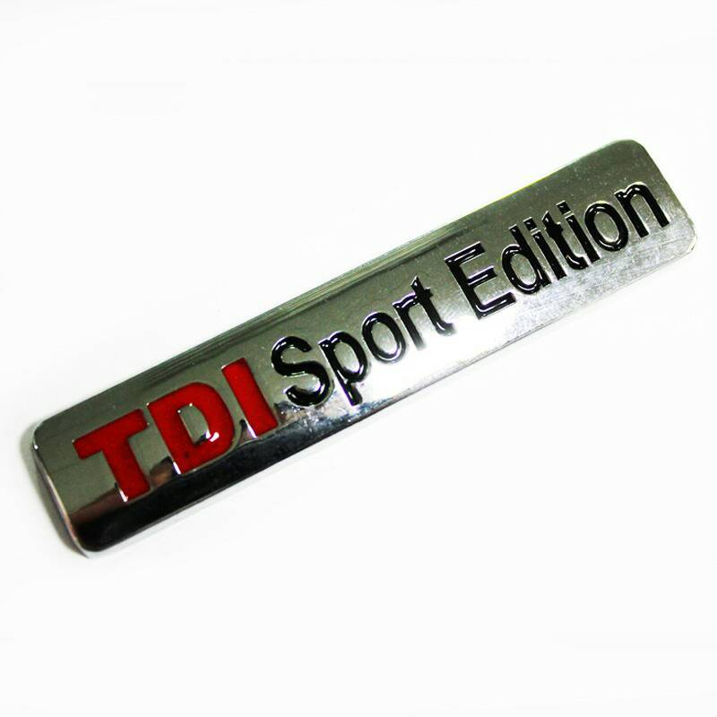 Natpis TDI sport edition – silver-Auto Đope – 071