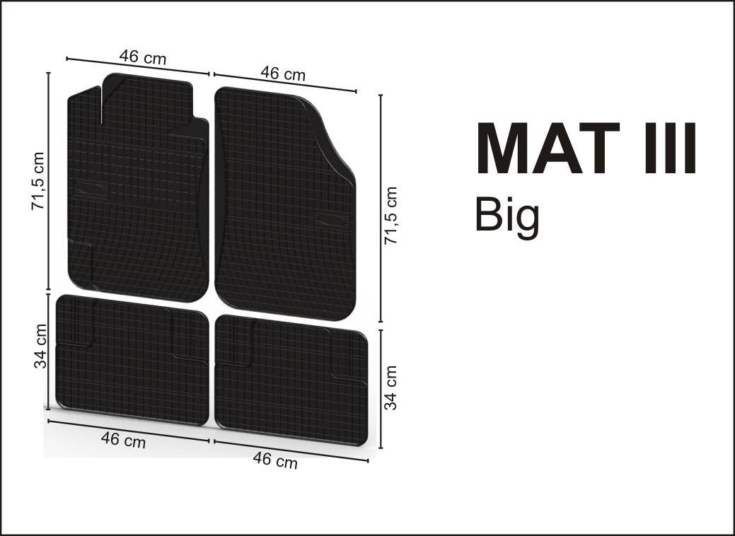 Gumena univerzalna patosnica MAT-3 – FROGUM – PTG-FG-0016