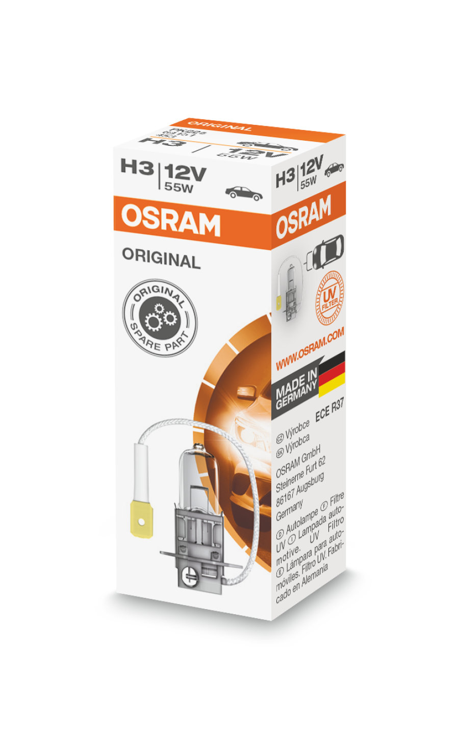 Sijalica 12V H3 55W komad – OSRAM – 64151