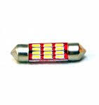 Led sijalica sulfidna 12V 12SMD T11x36mm – Auto Đope – 3035-36