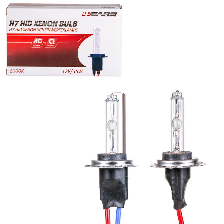 Xenon sijalica H7 12V-35W-6000K set 2 kom- 4CARS – 96900