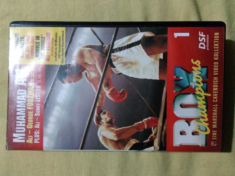 Box Champions 1, Muhammad Ali, VHS