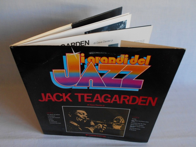 JACK TEAGARDEN 1936.-57.!ITALY!VELIKA KNJIGA!OMOT5/LP5+