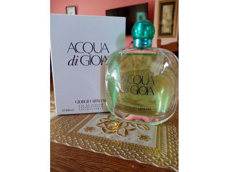 ARMANI Acqua di Gioia - OSVEŽAVA.. DIVAN