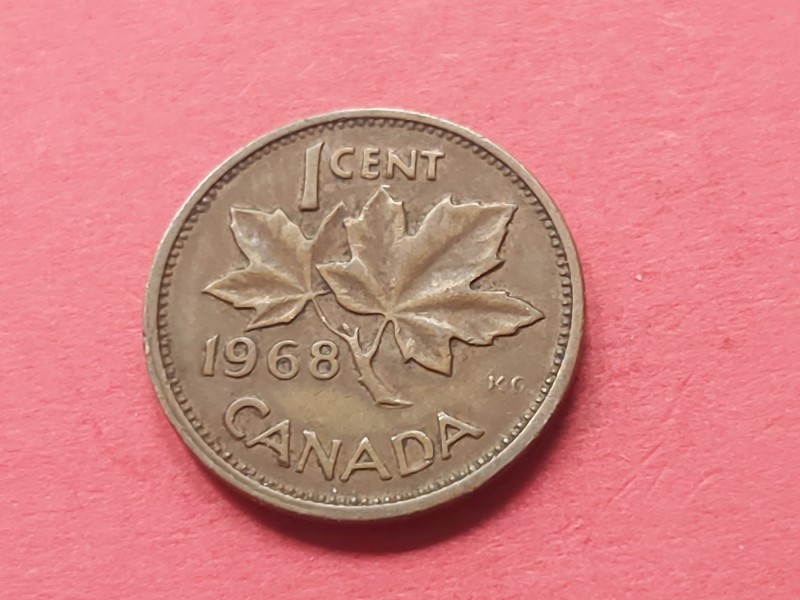 Kanada - 1 cent 1968 god