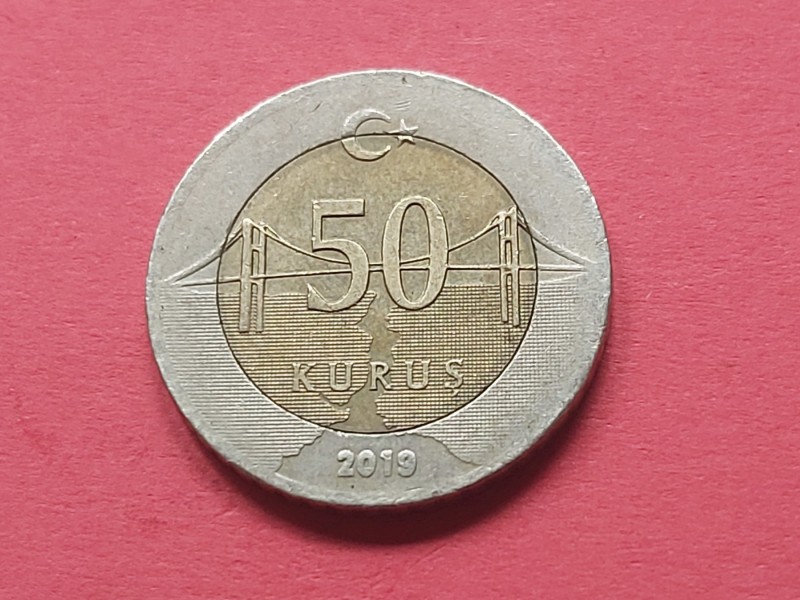 Turska - 50 kurus 2019 god