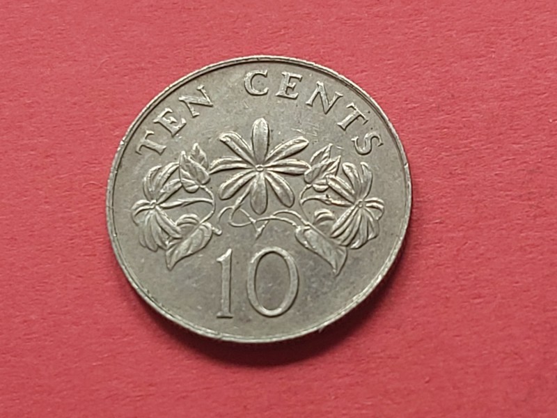 Singapore - 10 cents 1986 god