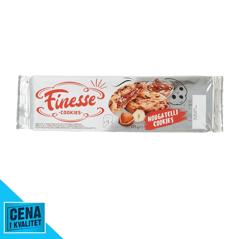 K plus keks nougatelli 175g k plus Finesse