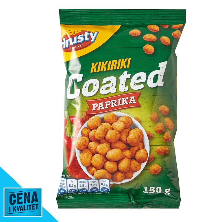 Hrusty kikiriki kuglice paprika 150g hrusty