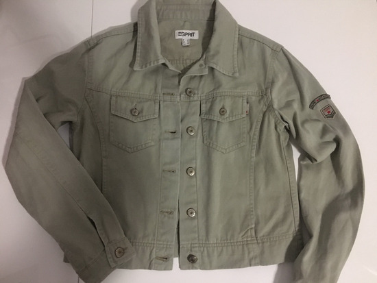 Original ESPRIT zenska maslinasta teksas jakna