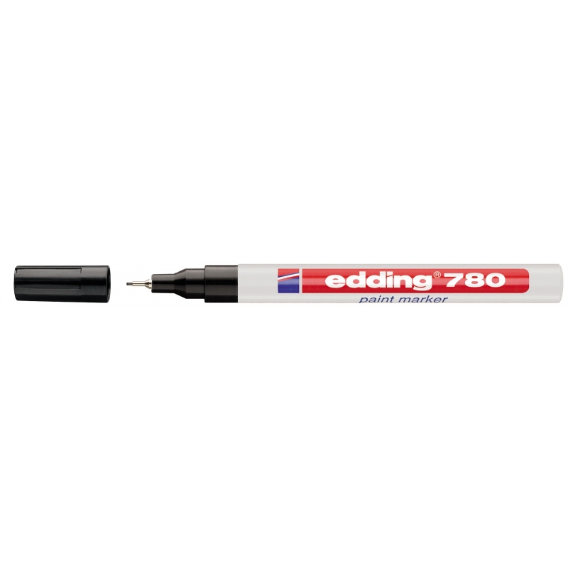 Paint marker E-780 0,8mm Edding crna