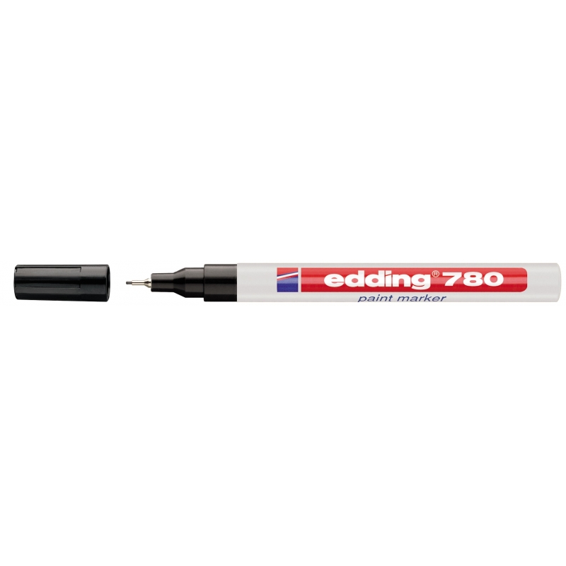 PAINT MARKER E-780 0,8MM EDDING CRNA