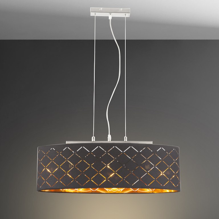 Viseca lampa Kidal 25x140cm zlatna