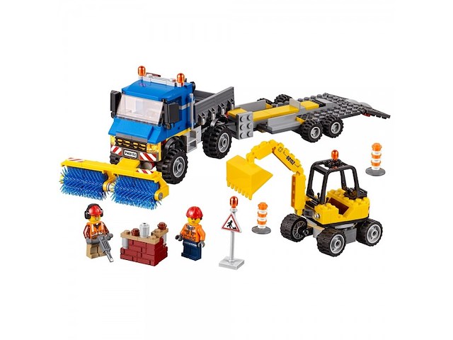 LEGO City - 60152 Sweeper &; Excavator