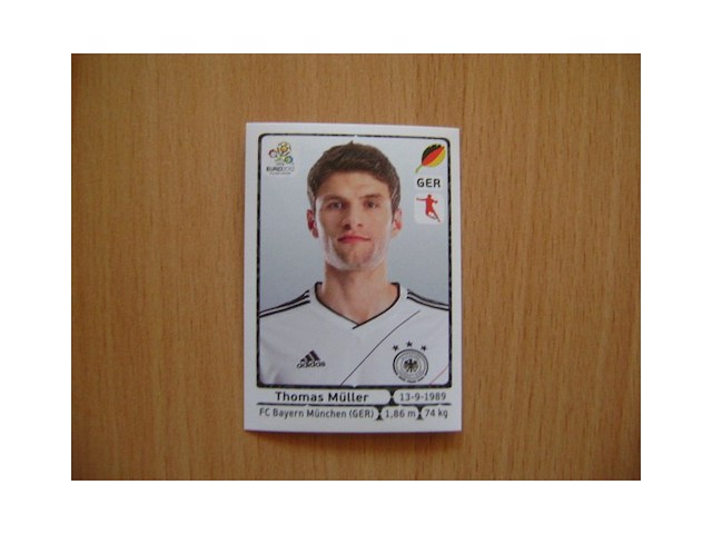 Euro 2012 Panini broj 245