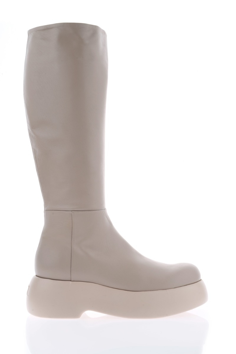 AGL Čizme D77250/21 BEIGE-ROSA