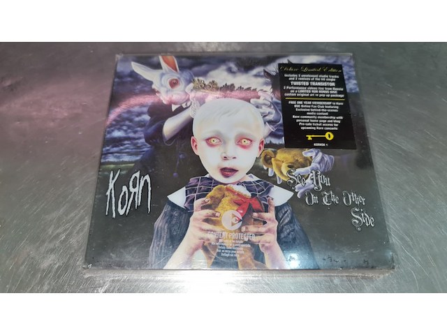 Korn - See you on the other side 2CDa deluxe , NOVO!