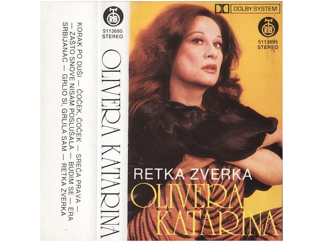 OLIVERA KATARINA - Retka zverka