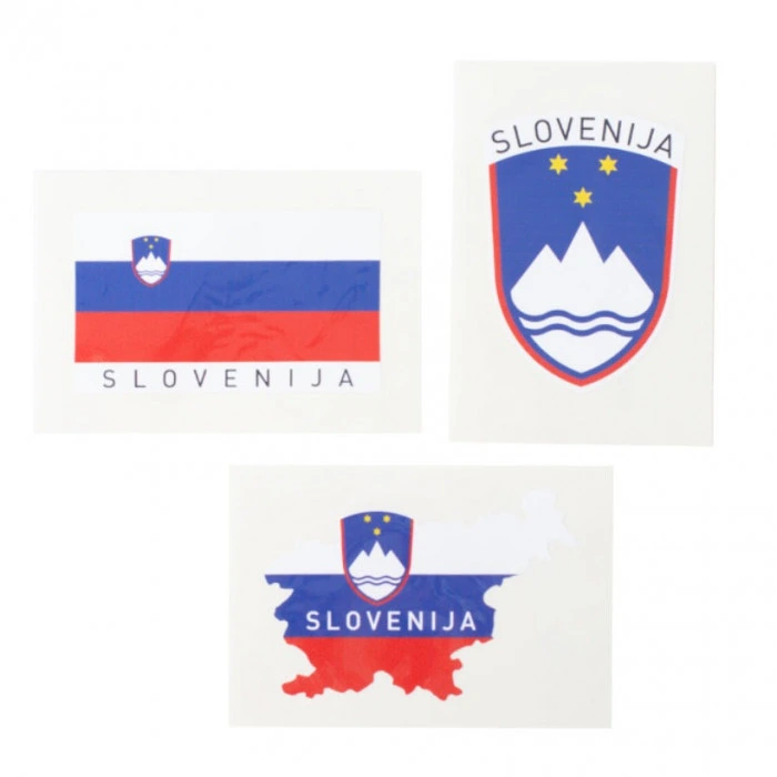 Slovenija 3x naljepnica