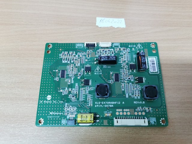 Panasonic TX-L47E5E 6917L-0078A KLS-E470RABHF12 A