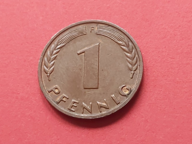 Nemačka - 1 pfennig 1966 god F