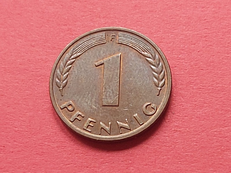 Nemačka - 1 pfennig 1968 god F