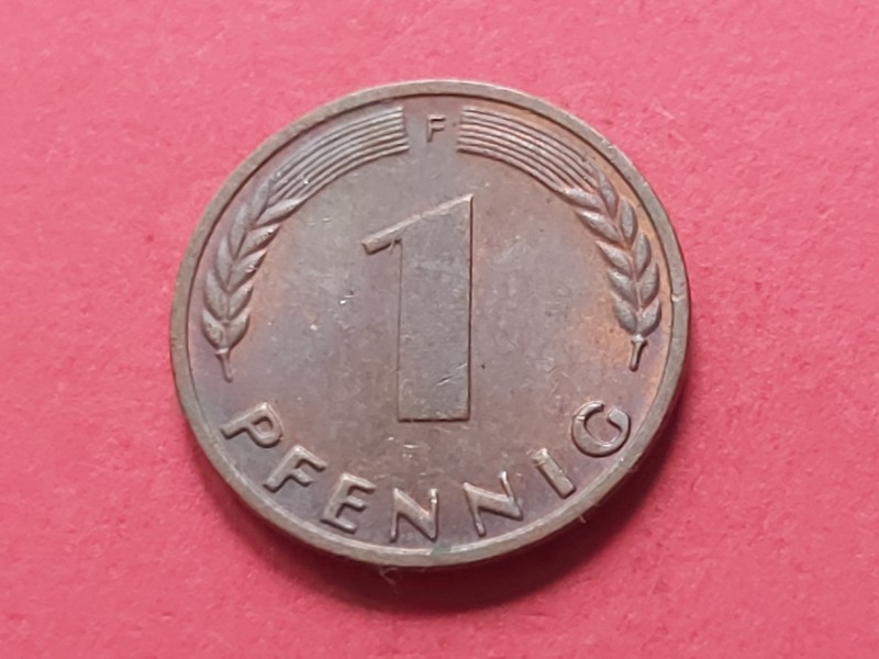 Nemačka - 1 pfennig 1969 god F