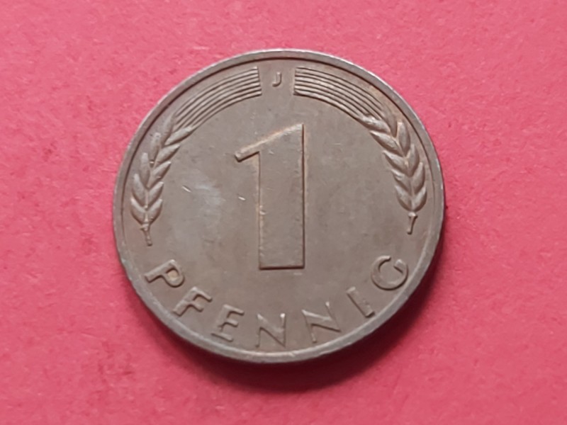 Nemačka - 1 pfennig 1970 god J