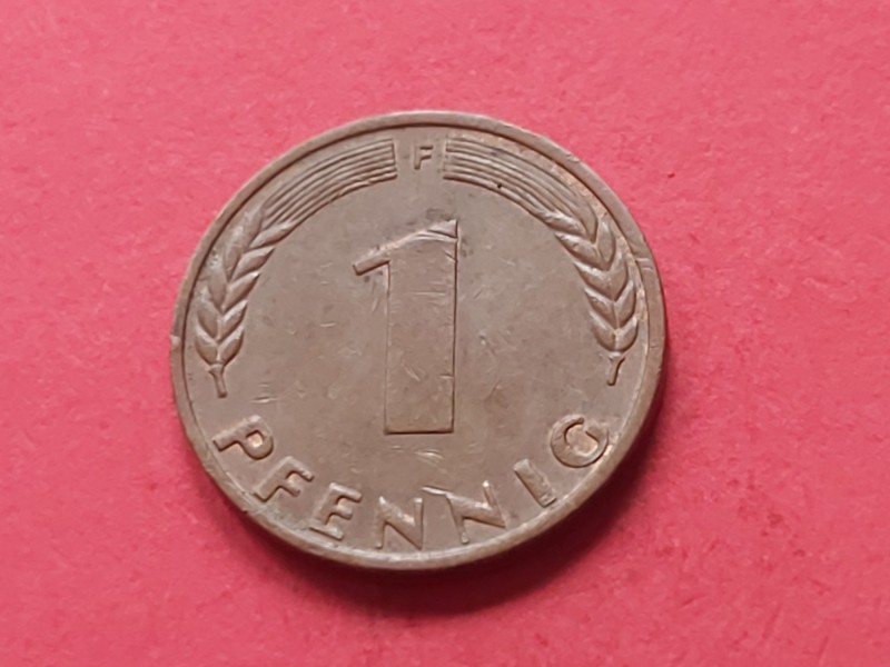 Nemačka - 1 pfennig 1971 god F