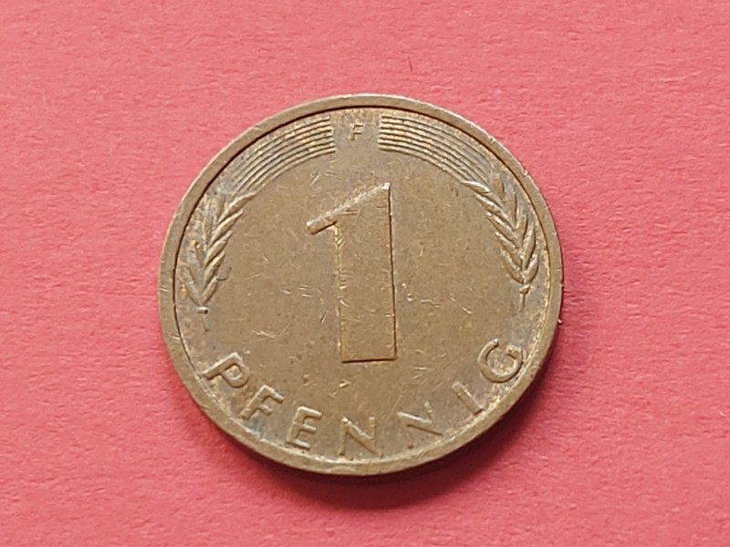 Nemačka - 1 pfennig 1973 god F