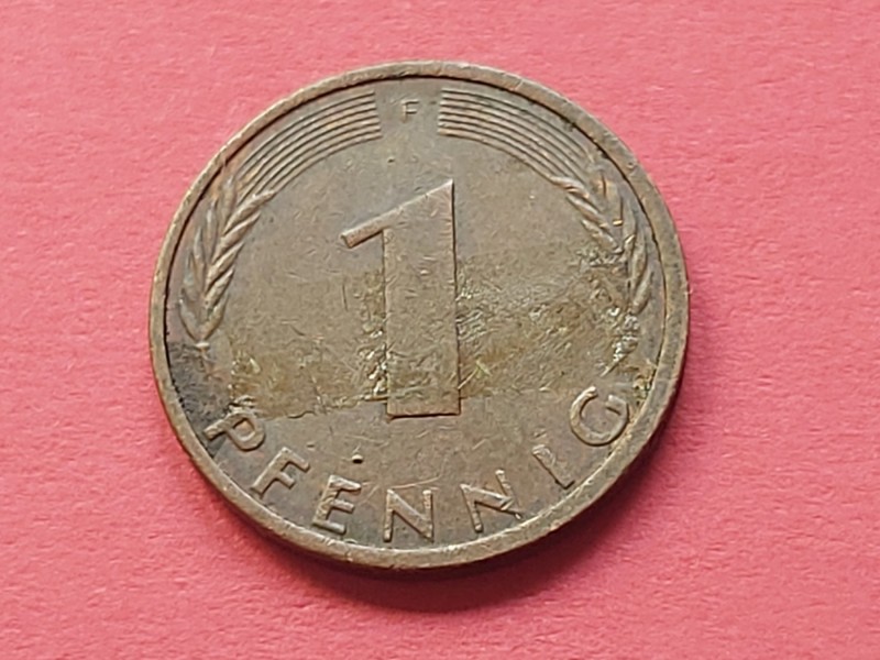 Nemačka - 1 pfennig 1974 god F