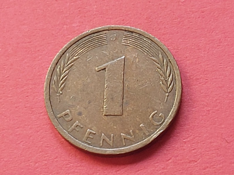 Nemačka - 1 pfennig 1976 god J