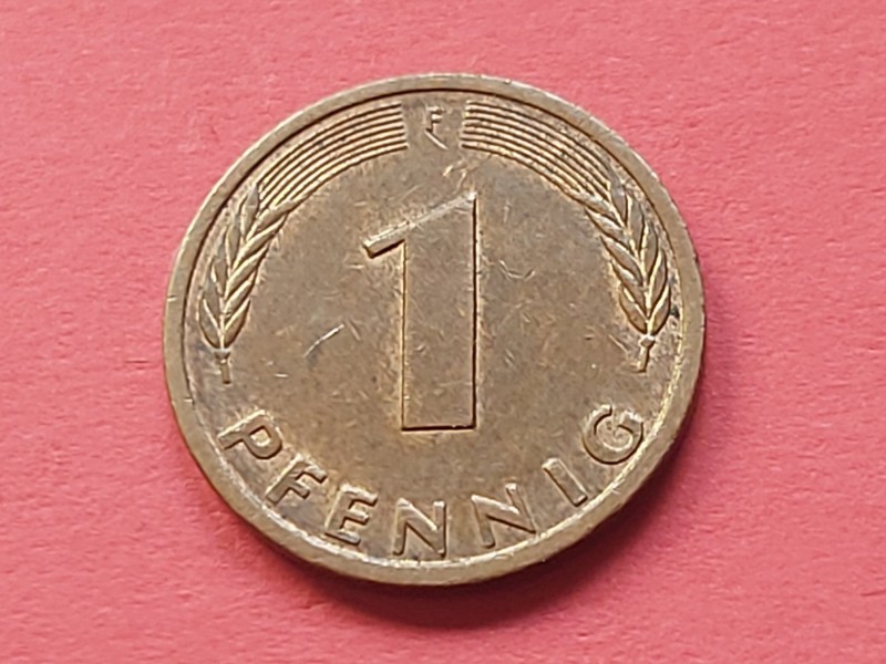 Nemačka - 1 pfennig 1977 god F