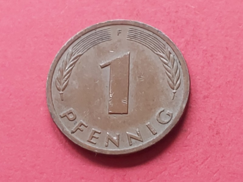 Nemačka - 1 pfennig 1979 god F