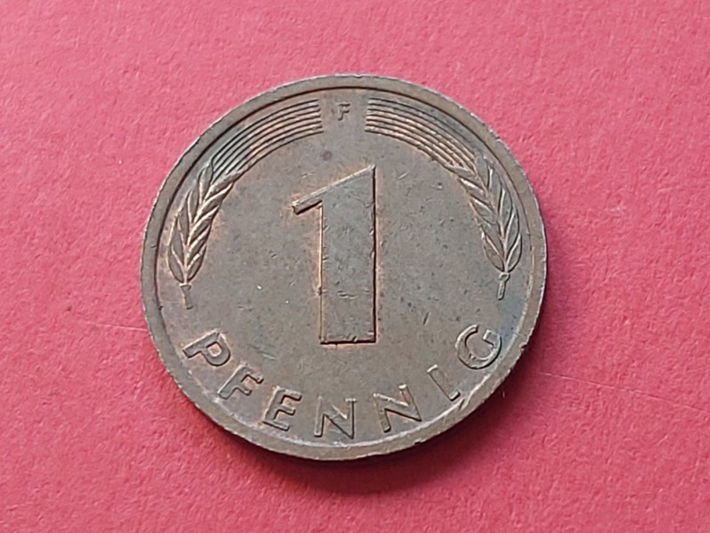 Nemačka - 1 pfennig 1980 god F