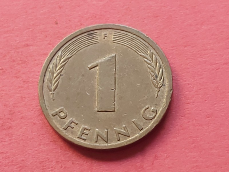 Nemačka - 1 pfennig 1982 god F