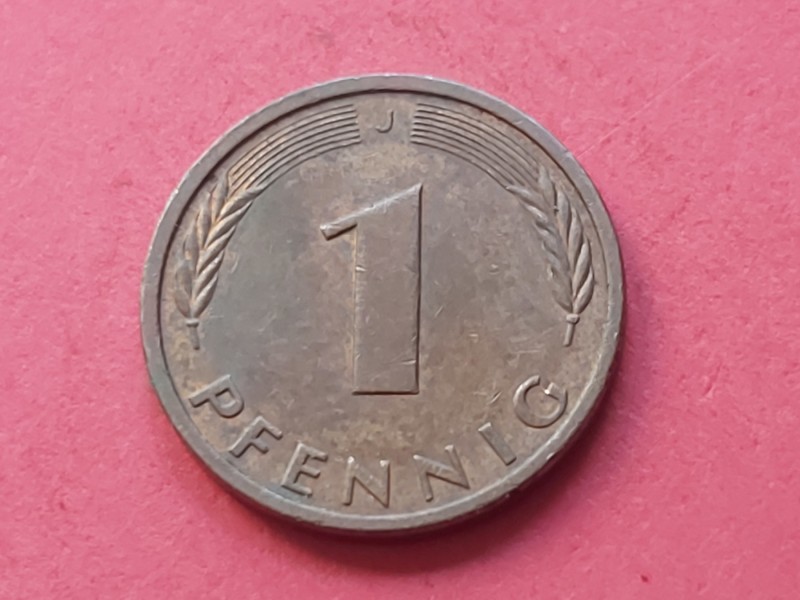 Nemačka - 1 pfennig 1983 god J