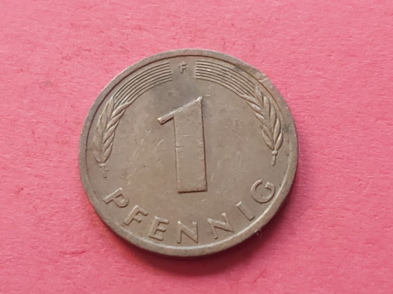 Nemačka - 1 pfennig 1984 god F