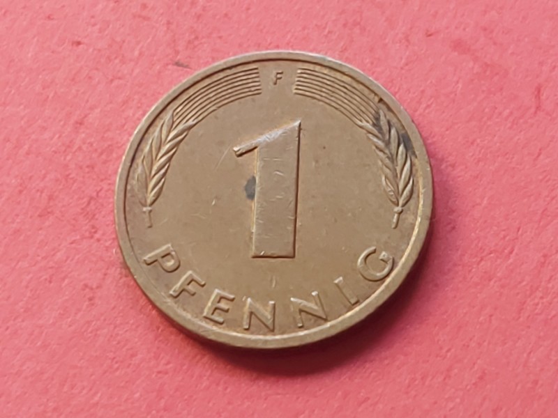 Nemačka - 1 pfennig 1986 god F