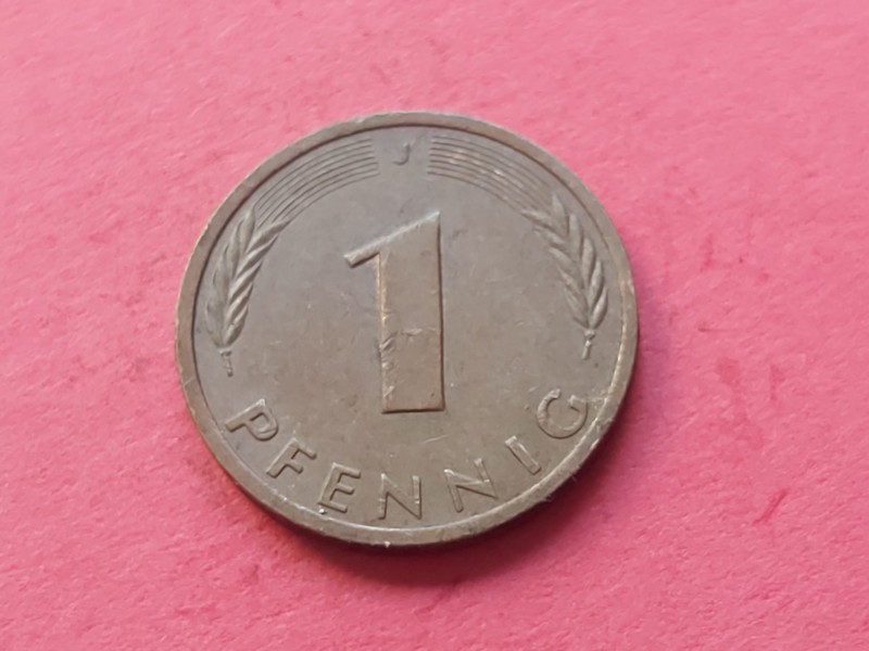 Nemačka - 1 pfennig 1987 god J