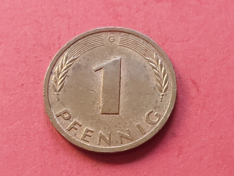 Nemačka - 1 pfennig 1988 god G